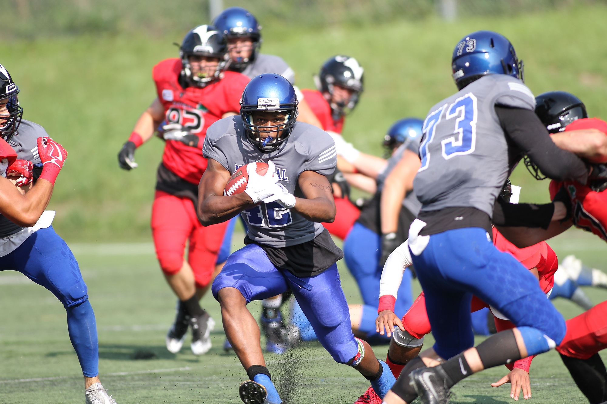 Carabins football: Un premier test concluant
