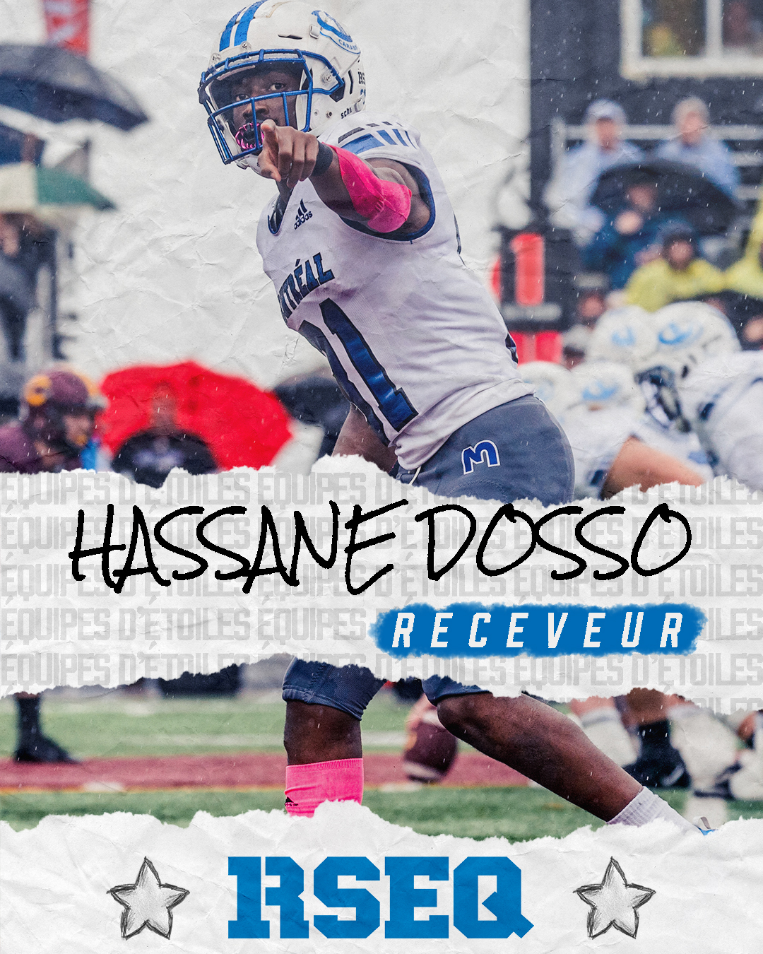 Le RSEQ dévoile les équipes d'étoiles du football universitaire - Football