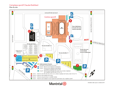 Plan Complexe sportif Claude-Robillard - Football