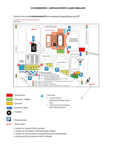 Plan_Complexe sportif Claude-Robillard_Stationnement+plan-d'eau - Football