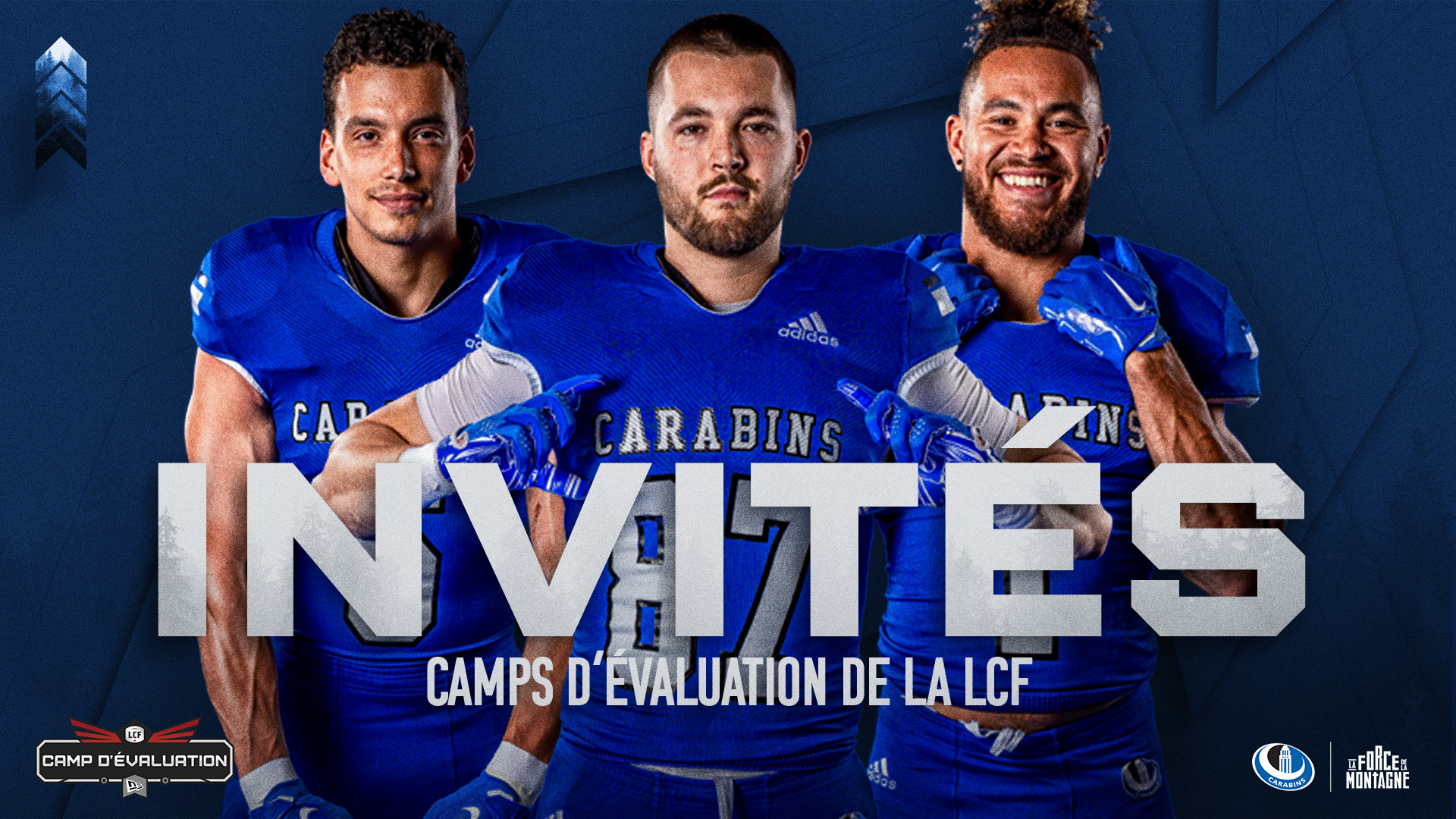 St-Cyr, Ouellette et Auger aux camps d'évaluation de la LCF - Football