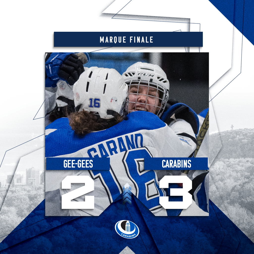 Un trio et son tour du chapeau - Hockey féminin