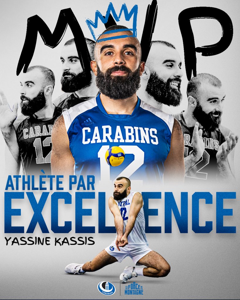 Kassis nommé athlète par excellence - Carabins