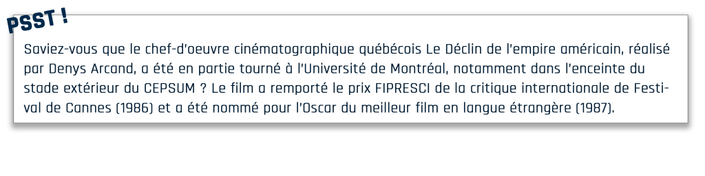 Le Stade extérieur du CEPSUM | Carabins de l'Université de Montréal
