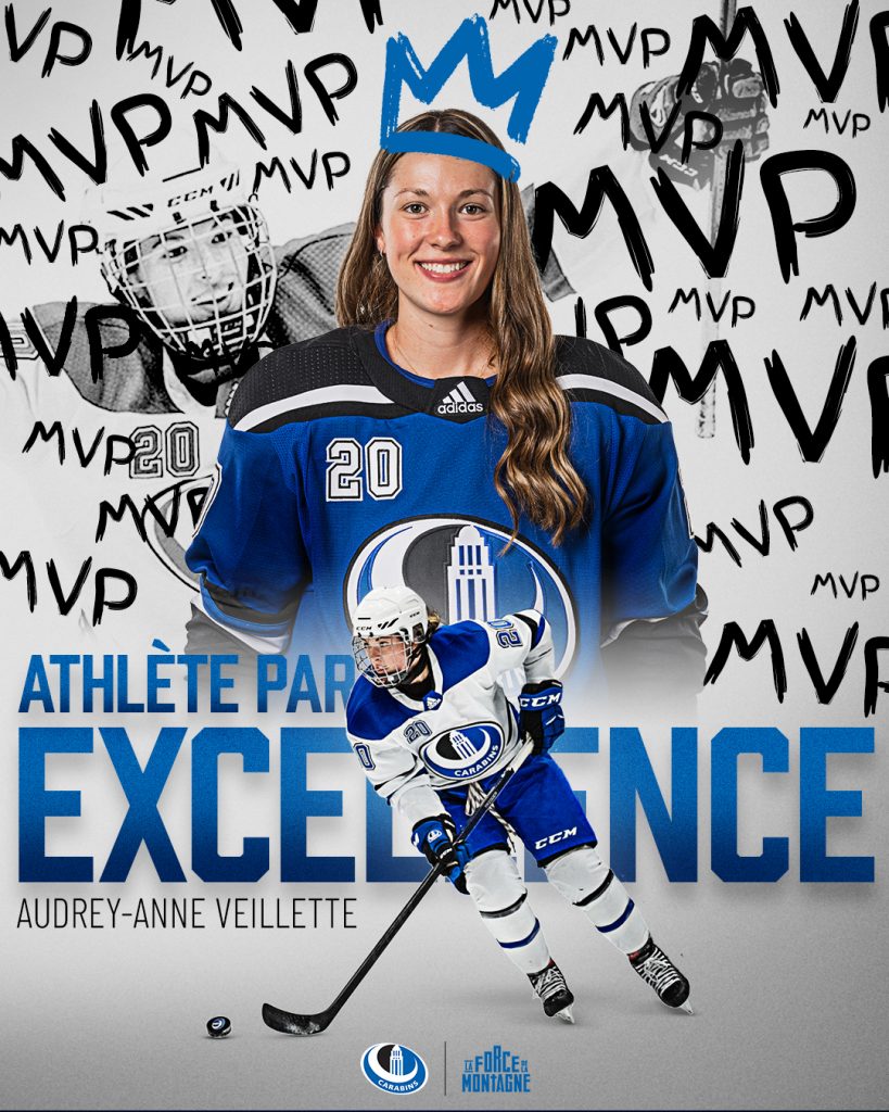 Veillette, la meilleure au Québec - Carabins